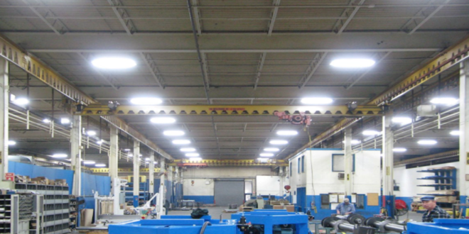 How can you use LED lights in your factories?